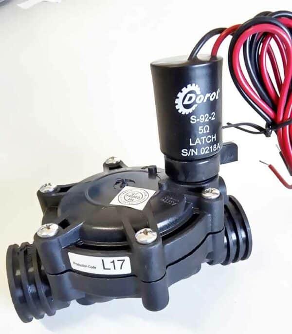 Electroválvulas de riego 12 V latch - Campo de Benamayor